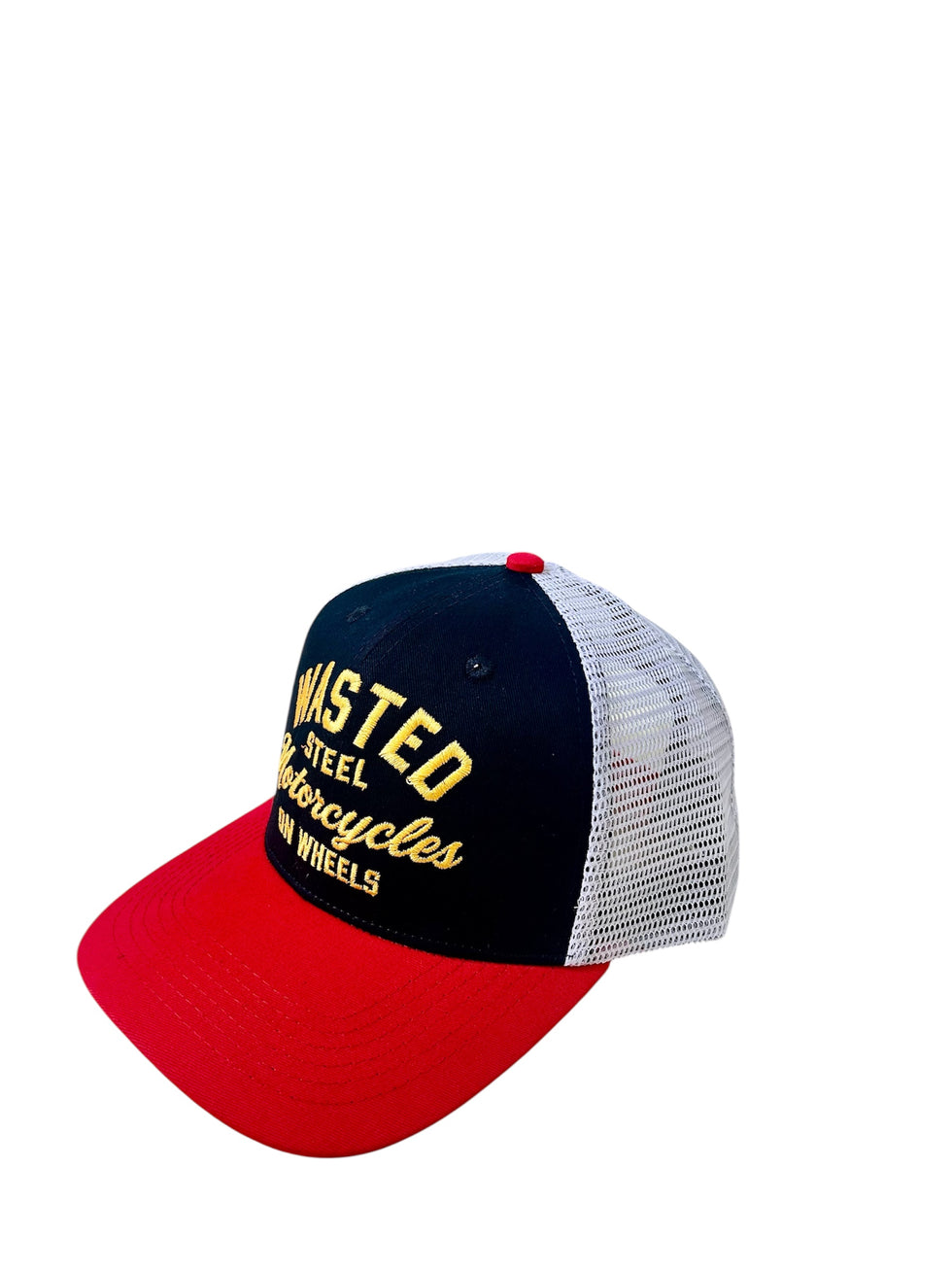 Logo Trucker Mash Cap – Wasted Steel On Wheels