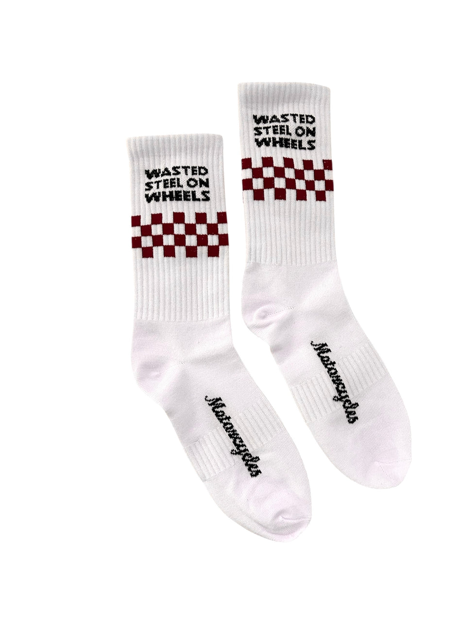 Wasted Steel On Wheels Socks